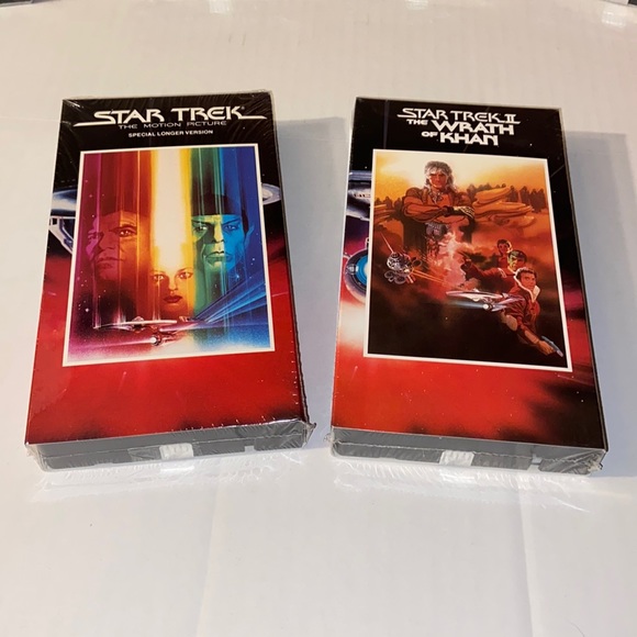 Paramount | Media | Star Trek The Movie Collection Six Unopened Vhs ...